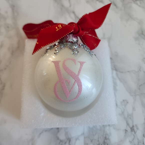 Victoria's Secret | Accents | 2 Victorias Secret Ornament Ball Iconic ...